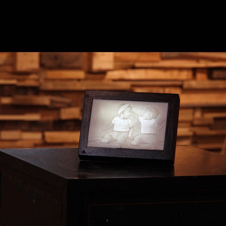 Photo Frame With 3D Printed Lithophane, Furniture & Home Living, Home ...
