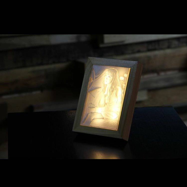 Photo Frame With 3D Printed Lithophane, Furniture & Home Living, Home ...