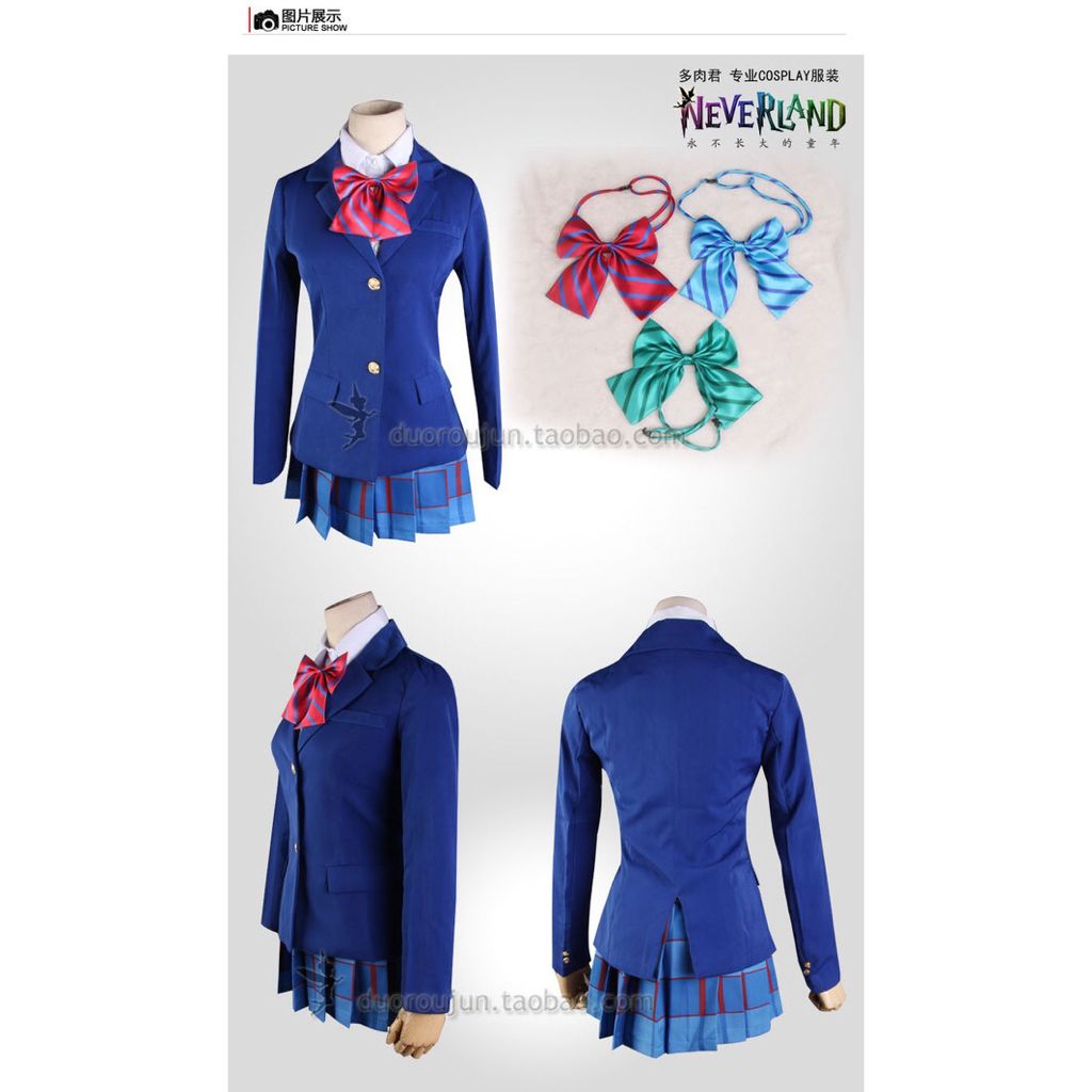 PO Love Live School Uniform Cosplay Costume, Bulletin Board, Preorders ...