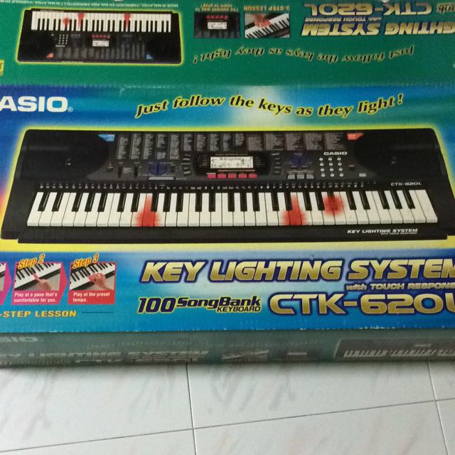 Casio Key Lighting System With Touch Response, Hobbies & Toys, Music ...
