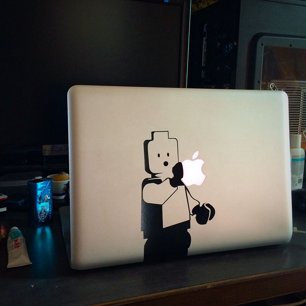 Lego Man Sticker / Label / vinyl decal, Bulletin Board, Preorders on ...