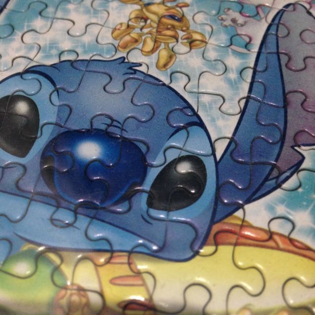Stitch Puzzle, Hobbies & Toys, Toys & Games on Carousell