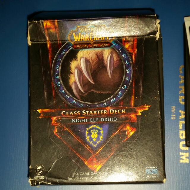 World Of Warcraft TCG Class Starter Deck Night Elf Druid, Hobbies ...