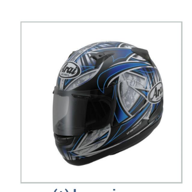 Astro IQ FLASH Full Face Helmet (Blue), Health & Nutrition, Face Masks ...