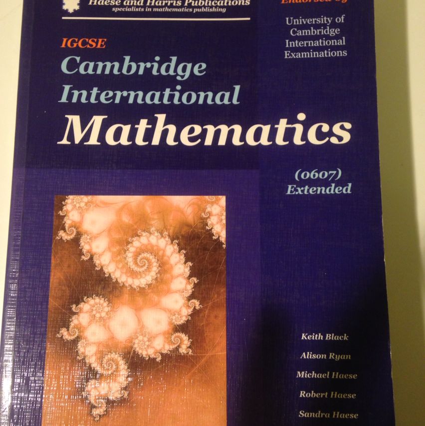 Extended Mathematics For Igcse Extended Mathematics For Igcse