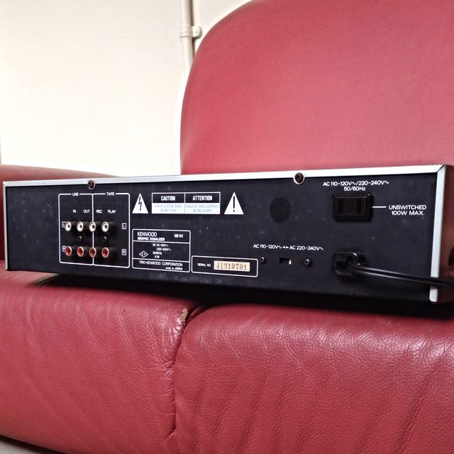 KENWOOD GE-52 10 BAND GRAPHIC EQUALIZER !!!, Mobile Phones & Gadgets ...