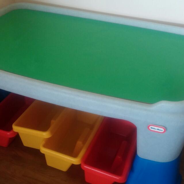 Little Tikes Table, Hobbies & Toys, Toys & Games on Carousell