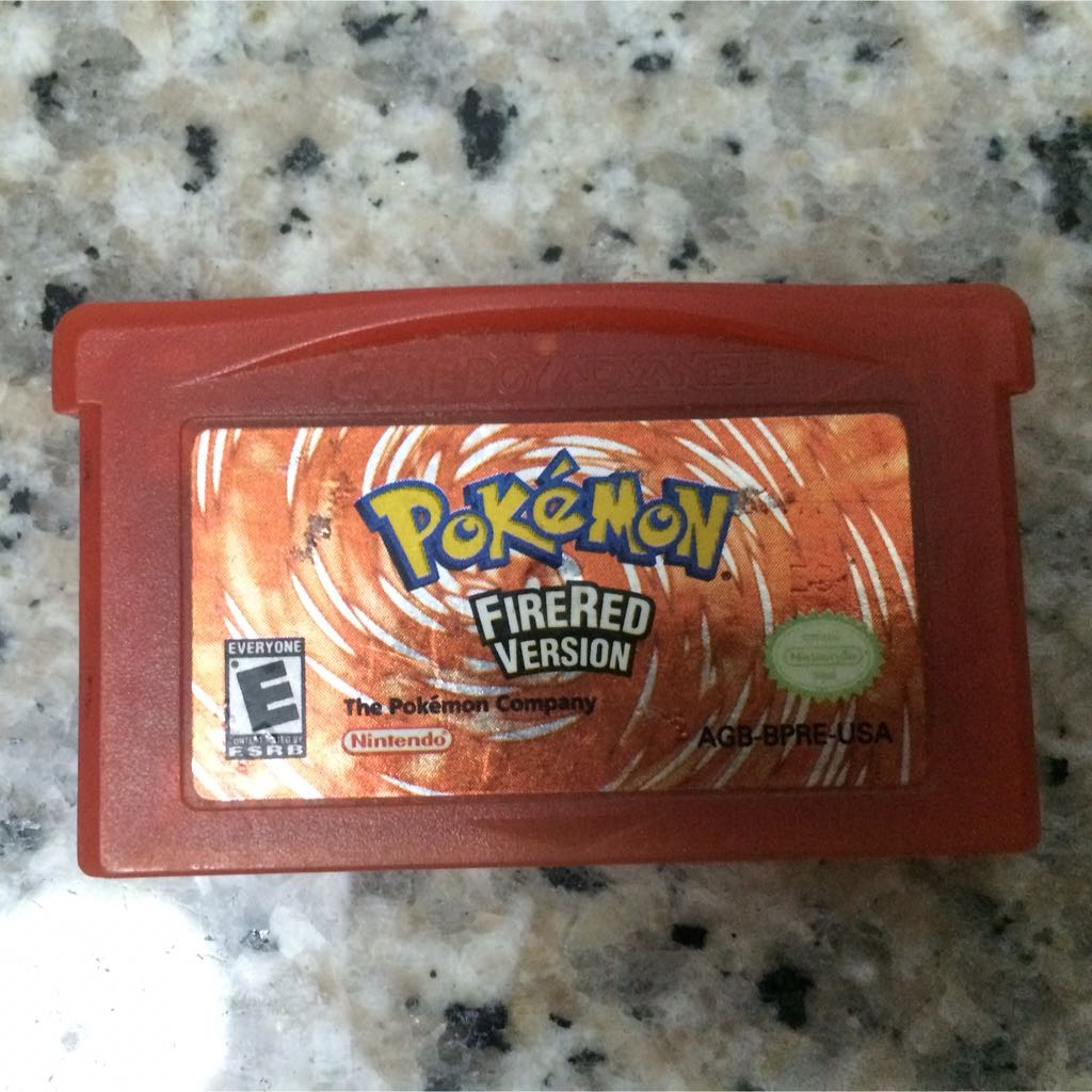 Pokemon FireRed (Authentic), Hobbies & Toys, Toys & Games on Carousell