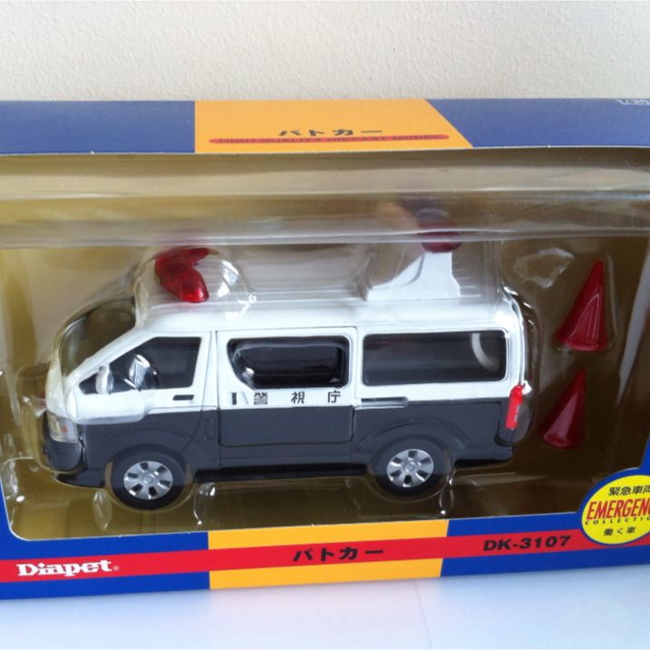 1/36 Diapet Toyota Hiace Japan Police Patrol Van, Hobbies & Toys, Toys ...