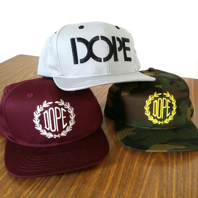 Authentic DOPE Snapbacks, Men's Fashion, Watches & Accessories, Caps ...