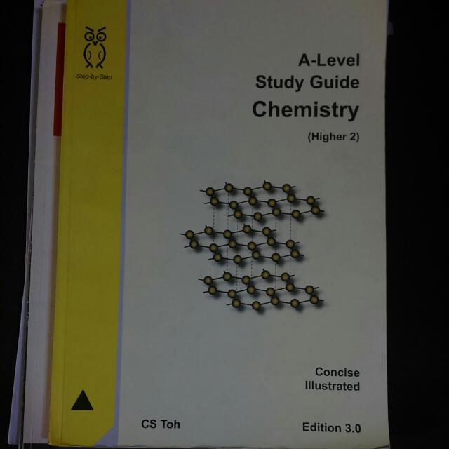 H2 Chemistry Study Guide, Hobbies & Toys, Books & Magazines, Textbooks ...