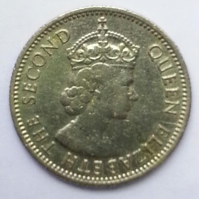 QUEEN ELIZABETH I I - 5 CENTS COIN YEAR 1958., Hobbies & Toys ...