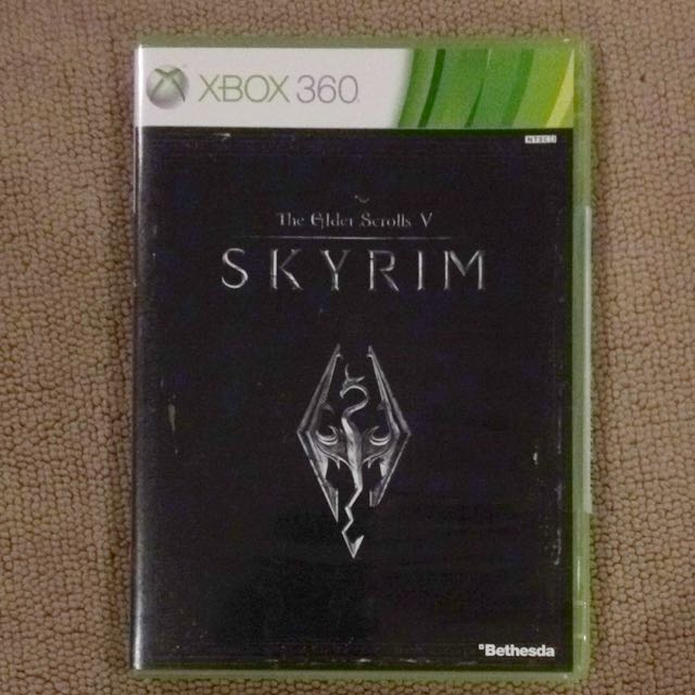 The Elder Scrolls V - Skyrim (Xbox 360), Hobbies & Toys, Toys & Games ...