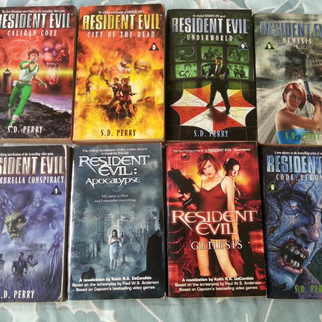 Resident Evil Storybooks, Hobbies & Toys, Books & Magazines, Fiction ...