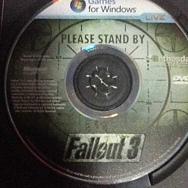 fallout 3 installation disc, Hobbies & Toys, Toys & Games on Carousell