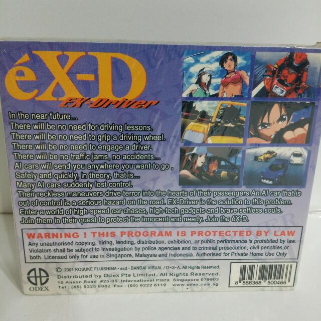 Ex-driver Anime, Hobbies & Toys, Stationery & Craft, Other Stationery ...