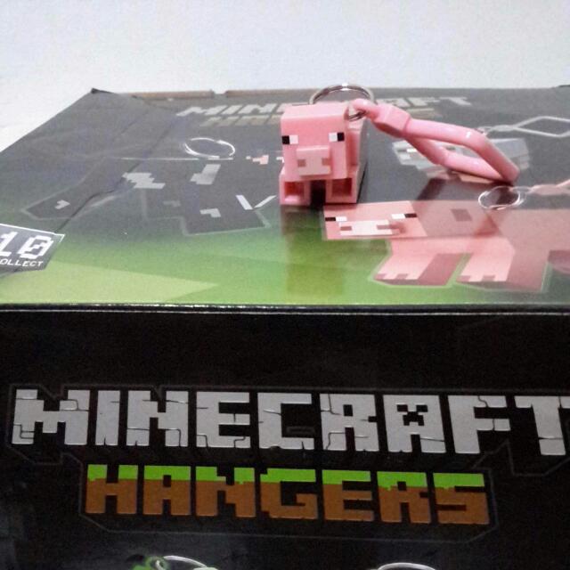 Minecraft Hanger Pig, Hobbies & Toys, Toys & Games on Carousell