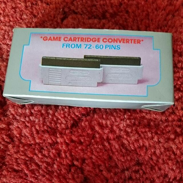 Famicom To Super Nintendo NES Cartridge Converter Adapter, Hobbies ...