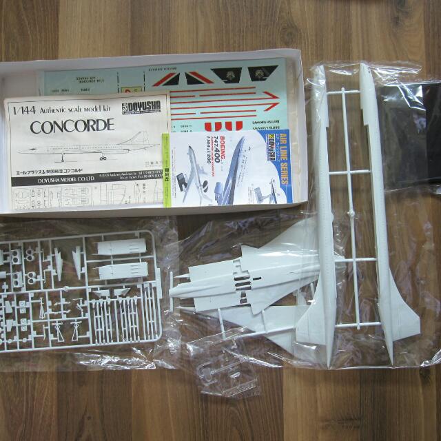 1:144 Concorde Plastic Model Kit by Doyusha, Hobbies & Toys, Toys ...