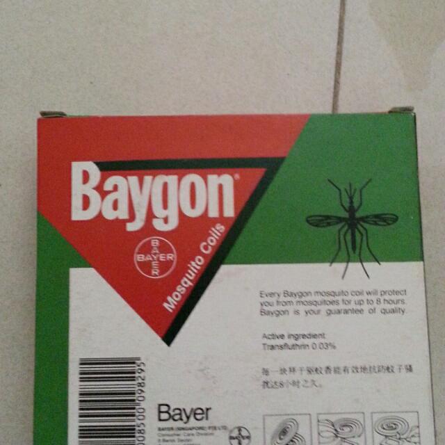 Baygon Mosquito Coil X 30, Everything Else on Carousell