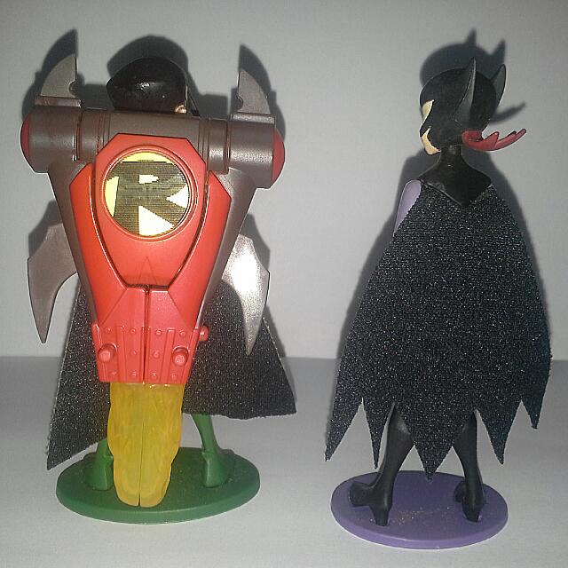 Loose The Batman ShadowTek Robin & Batgirl By Mattel, Hobbies & Toys ...
