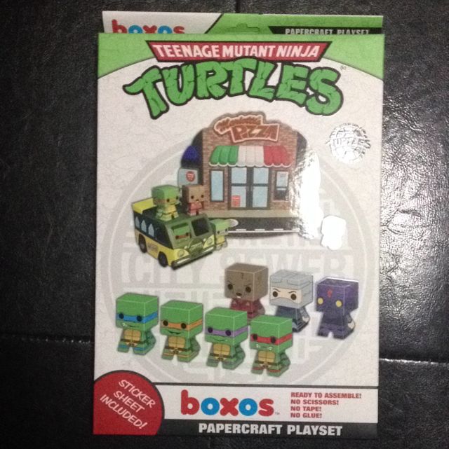 Ninja Turtles Papercraft Set, Hobbies & Toys, Stationery & Craft, Craft ...