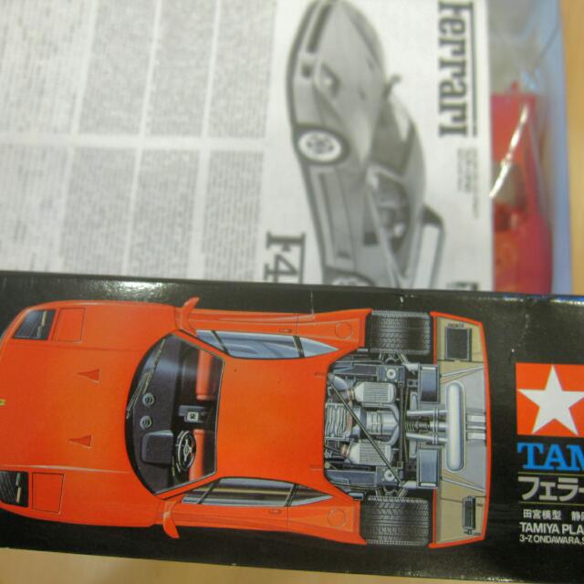 1:24 Ferrari F40 Tamiya Plastic Model Kit, Hobbies & Toys, Toys & Games ...
