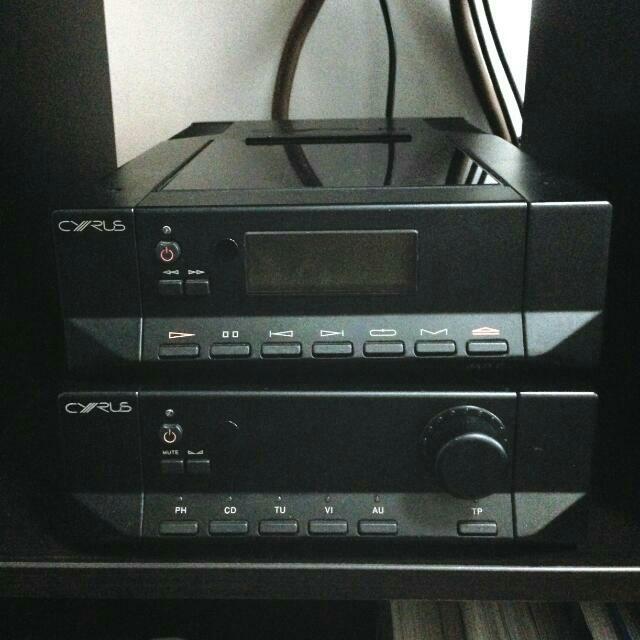 Cyrus III Integrated Amp & Cyrus DAD7 CDP, Furniture & Home Living ...