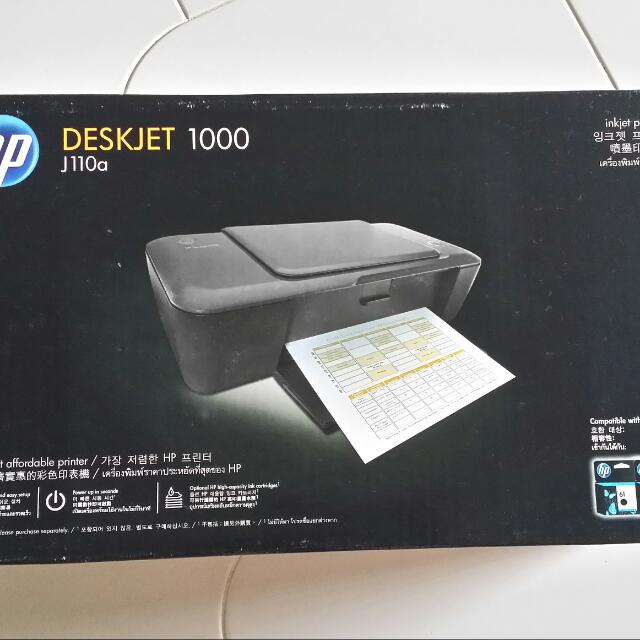 HP DESKJET 1000 PRINTER, Computers & Tech, Parts & Accessories ...