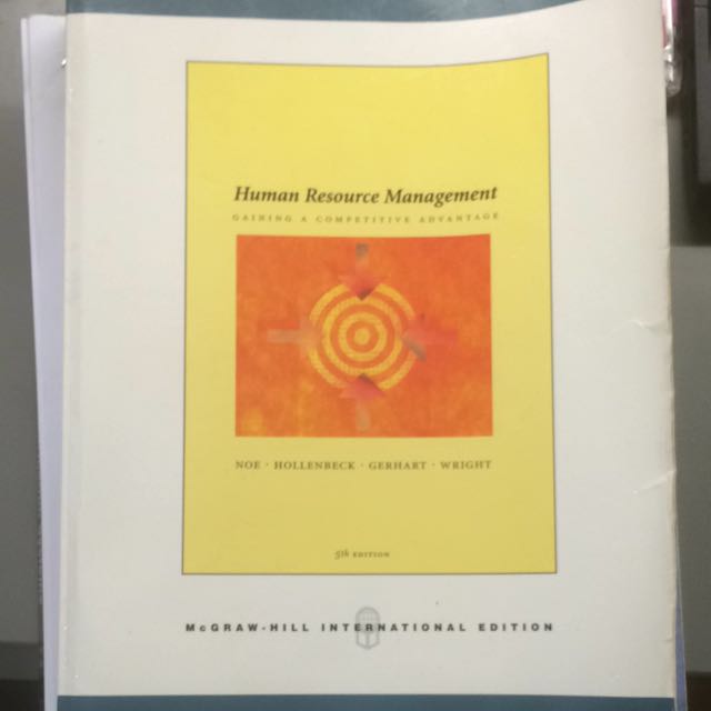 HRM Second Hand Textbook For HP8005, Hobbies & Toys, Books & Magazines, Textbooks on Carousell