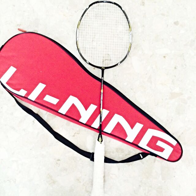 LiNing Ultra Carbon Badminton Racket, Sports Equipment, Sports & Games ...