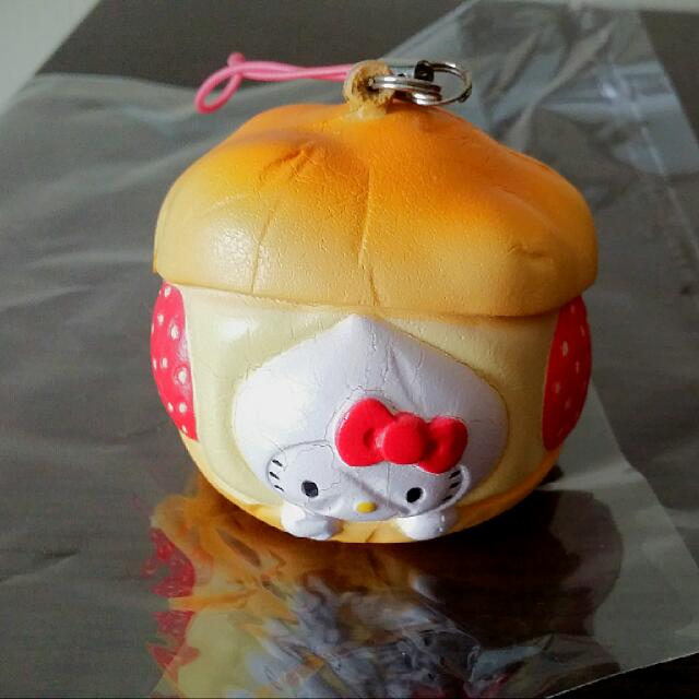 Squishy Hello Kitty Custard Puff, Everything Else on Carousell