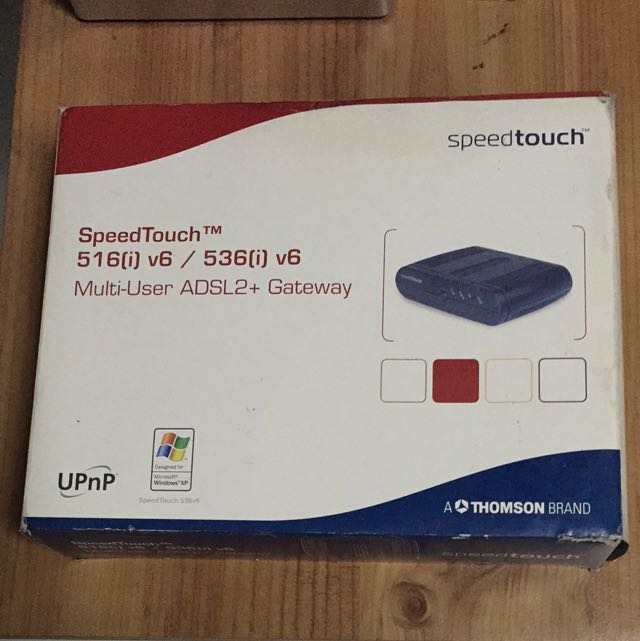 BNIB Speed touch Adsl2 + Gateway, Computers & Tech, Parts & Accessories ...