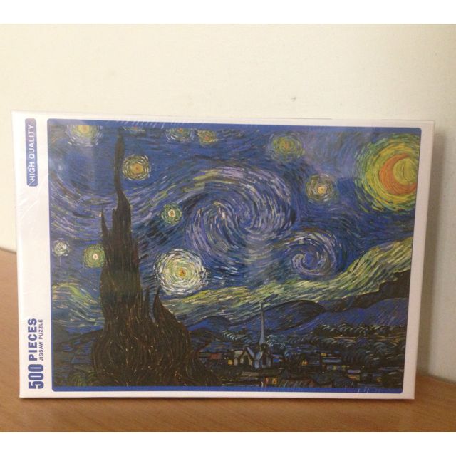Brand New Vincent Van Gogh The Starry Night Puzzle, Hobbies & Toys ...