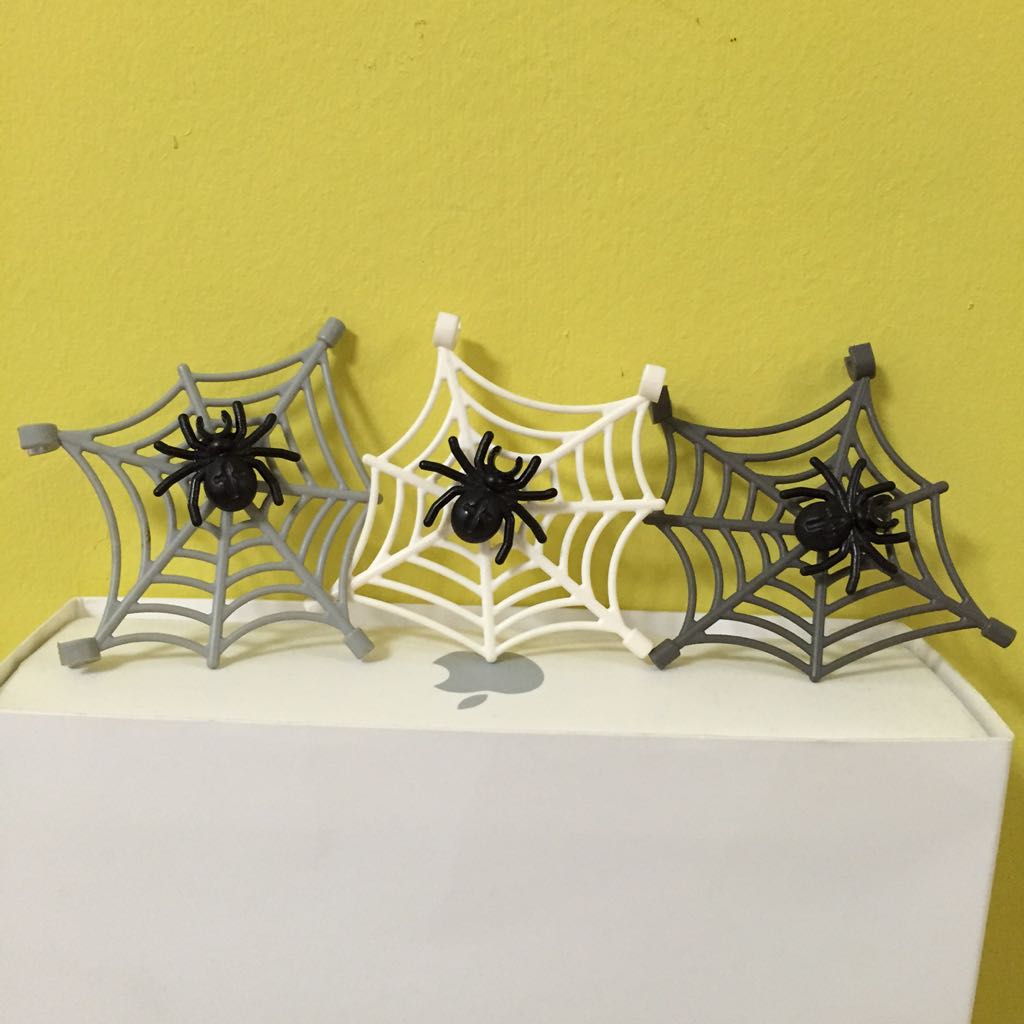 Lego spider web white grey black accessory parts Halloween creepy ...
