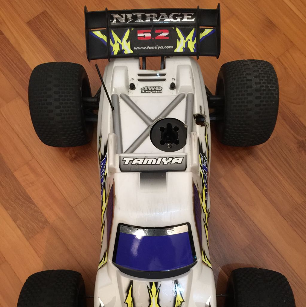 Tamiya Nitrage 5.2 - 4x4 Racing Truggy, Hobbies & Toys, Toys & Games on ...
