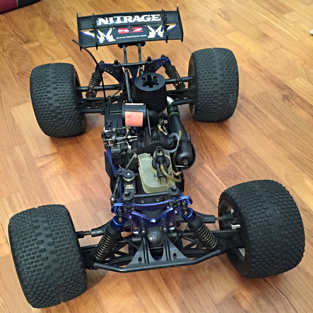 Tamiya Nitrage 5.2 - 4x4 Racing Truggy, Hobbies & Toys, Toys & Games on ...
