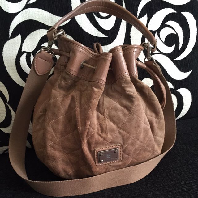 Burberry Blue Label Bucket Bag, Women's Fashion, Bags & Wallets, Tote ...