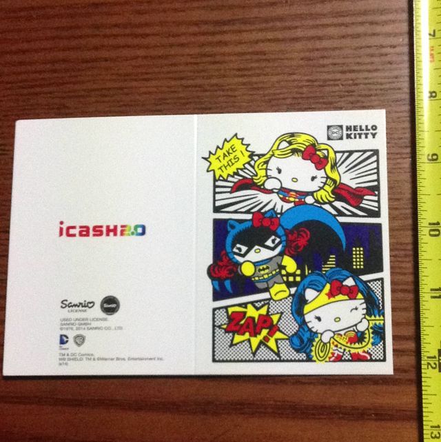 Hello Kitty DC Superhero Batgirl Wonder Woman Super girl Collectors ...