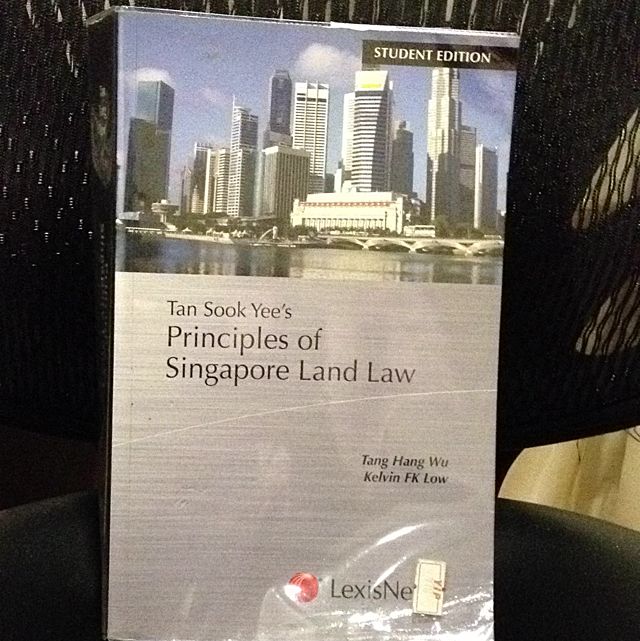 Tan Sook Yee's Principles Of Singapore Land Law, Hobbies & Toys, Books ...