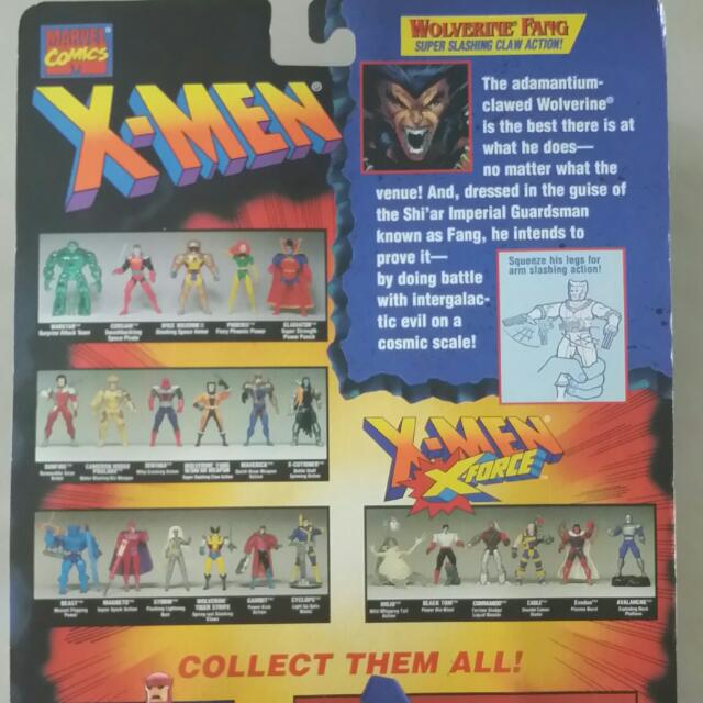 Marvel Comics X-Men Mutant Genesis Series Wolverine Fang, Hobbies ...