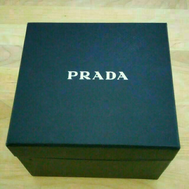 PRADA BOX , Luxury, Bags & Wallets on Carousell