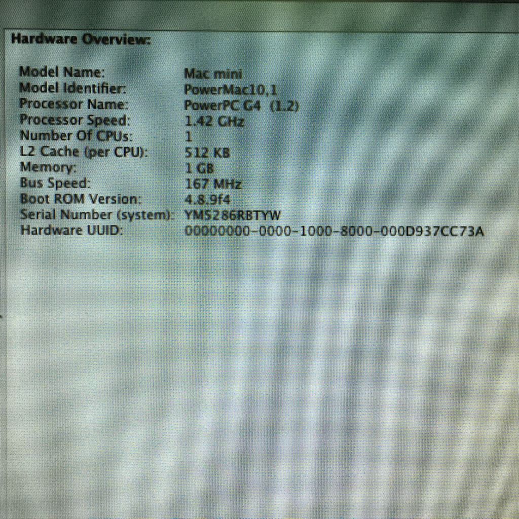 Used Mac Mini PowerPC G4, Computers & Tech, Parts & Accessories, Cables ...