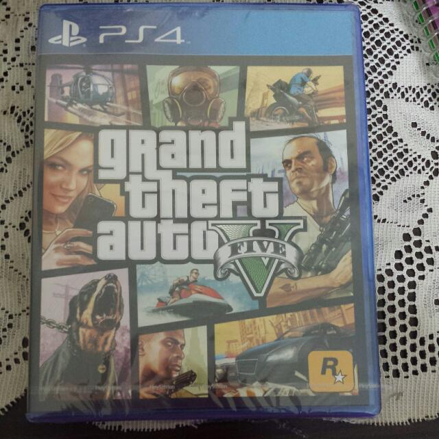 Grand Theft Auto V ( GTA V Ps4), Hobbies & Toys, Toys & Games on Carousell