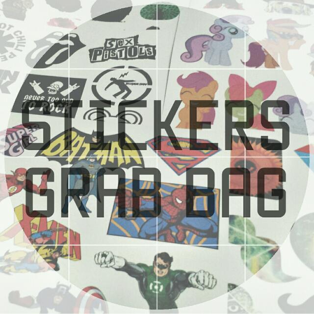 STICKERS GRAB BAG, Hobbies & Toys, Stationery & Craft, Stationery ...