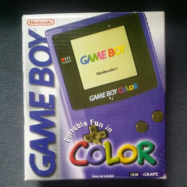Game Boy Color Grape Complete, Hobbies & Toys, Toys & Games on Carousell