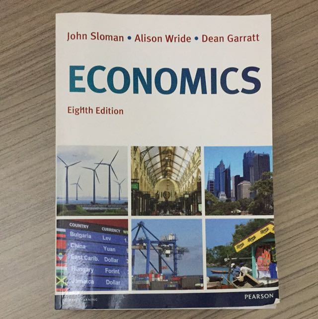John Sloman Eighth Edition Economics Textbook, Hobbies & Toys, Books ...