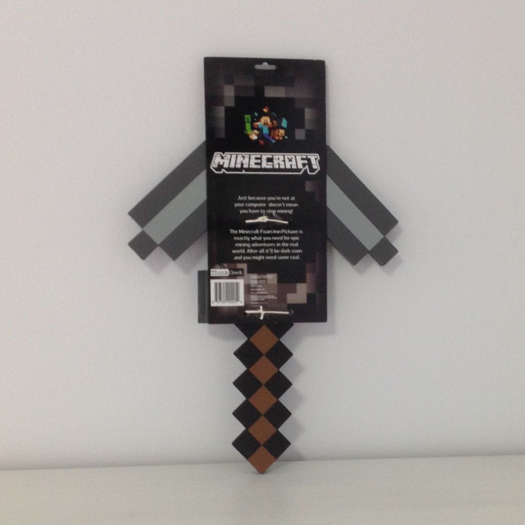 Minecraft Pickaxe, Hobbies & Toys, Toys & Games on Carousell