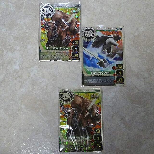 Animal Kaiser Version 4 Foil Strong Cards, Hobbies & Toys, Toys & Games ...