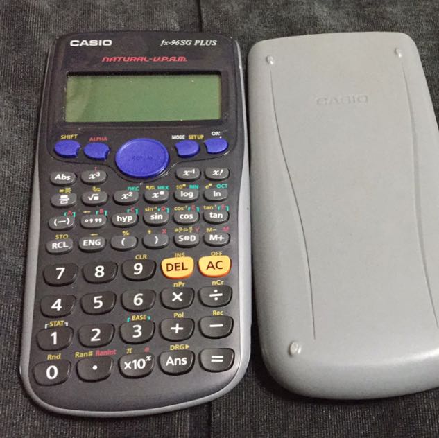 Casio Calculator FX-96 SG PLUS Natural - V.p.a.m., Computers & Tech ...